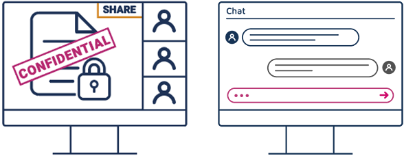 Ericom Remote Browser Isolation | Virtual Meeting Isolation